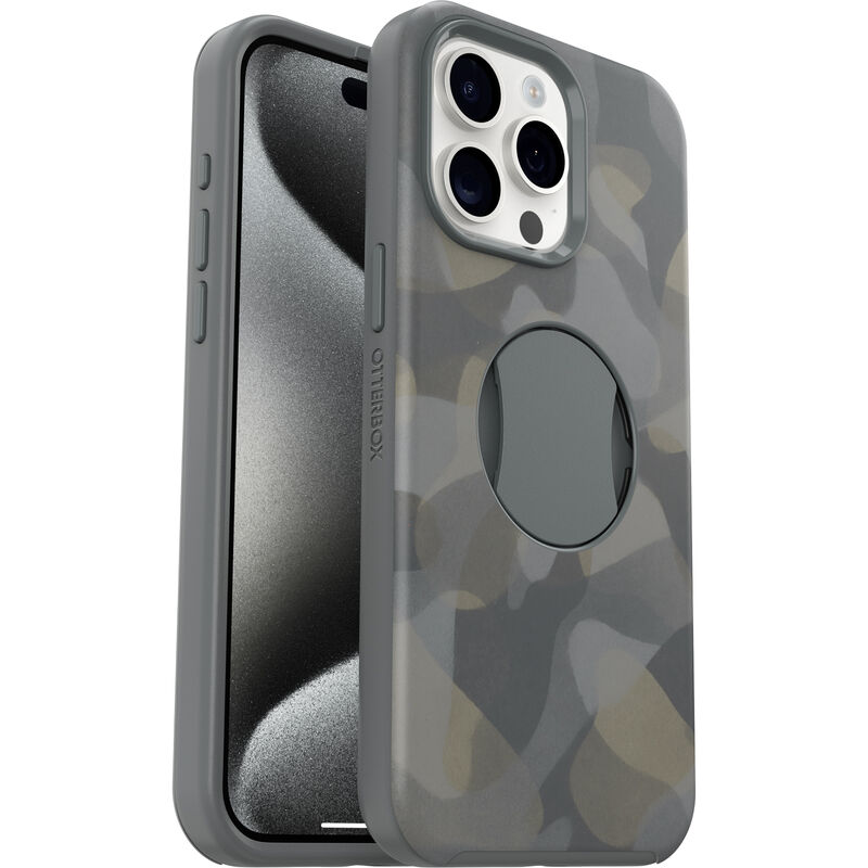 iPhone 15 Pro Max Hoesje | OtterBox OtterGrip Symmetry Series Series voor MagSafe | OtterBox